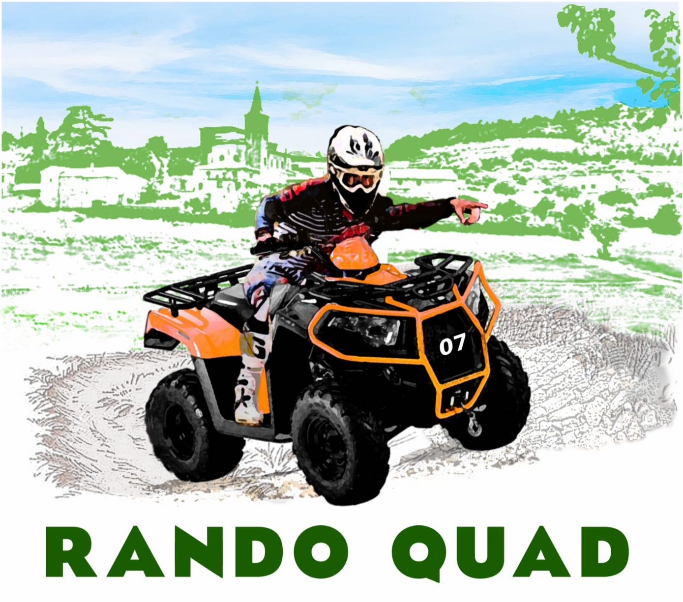 Rando Quad Ardèche | Joyeuse, Rando Quad Guidée Duo ou Solo